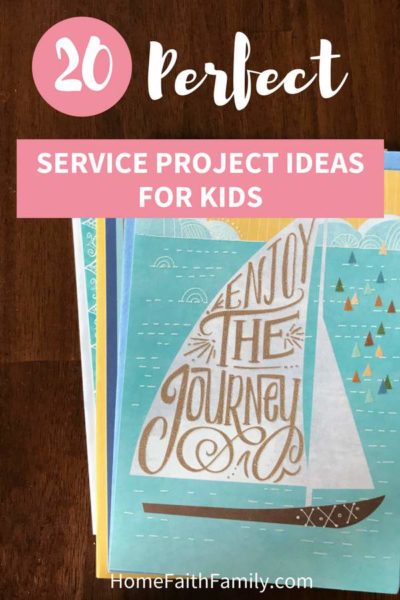 20 Perfect Service Projects For Kids - Home Faith Family