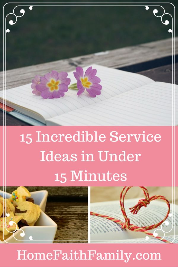 20 Perfect Service Projects For Kids - Home Faith Family