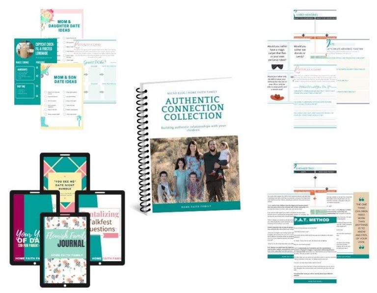 PRODUCT: Authentic Connection Collection Bundle - Home Faith Family