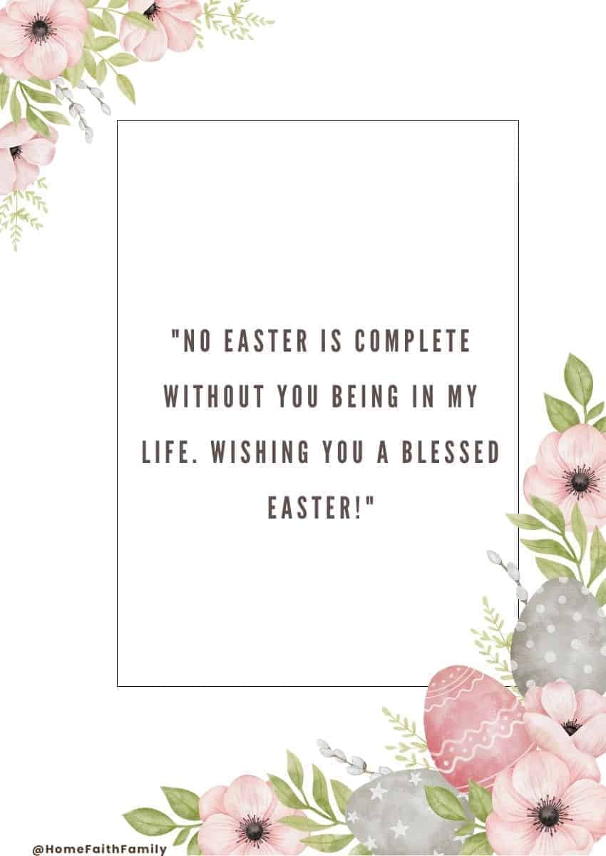 85 Happy Easter Love Quotes For Him In 2025 - Home Faith Family
