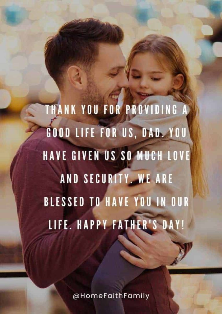 90 Thank You Fathers Day Quotes and Meaningful Messages - Home Faith Family