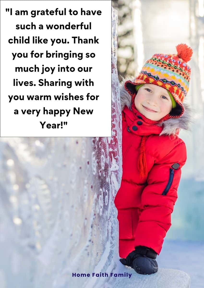 2025's Cutest New Year Quotes & Wishes for Kids - Home Faith Family