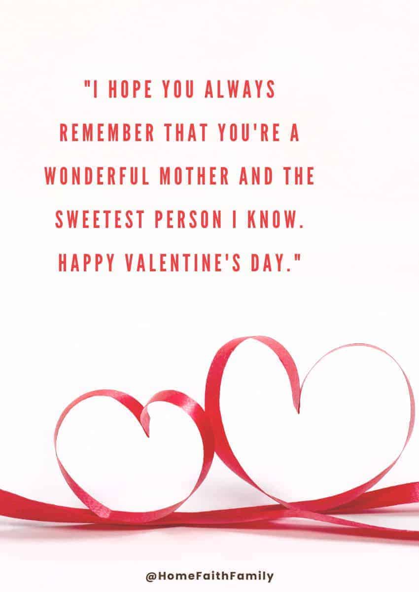 60 Perfect Valentine's Day Quotes For Your Sweet Mom in 2025 - Home ...