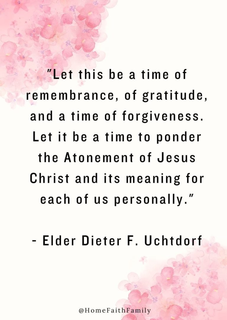 51 Best LDS Quotes on Gratitude & Thanksgiving - Home Faith Family