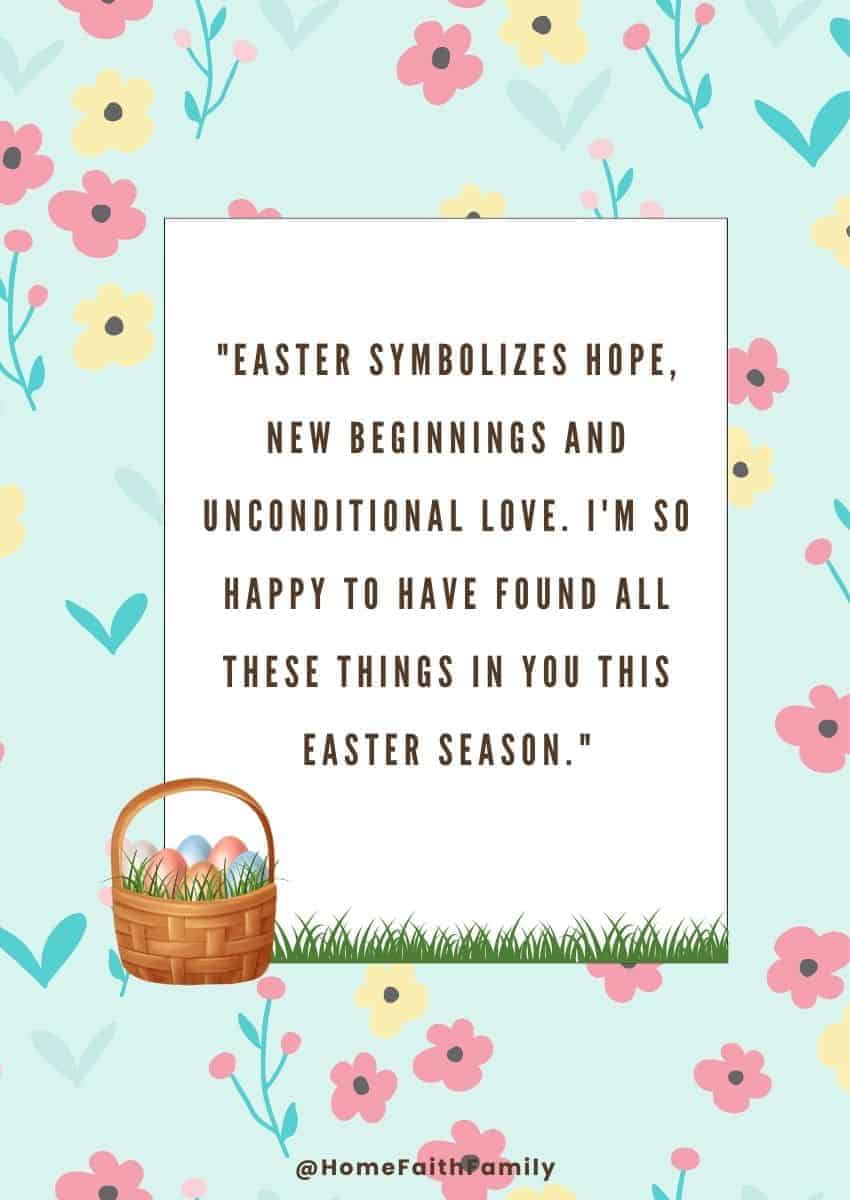 85 Happy Easter Love Quotes For Him In 2025 - Home Faith Family