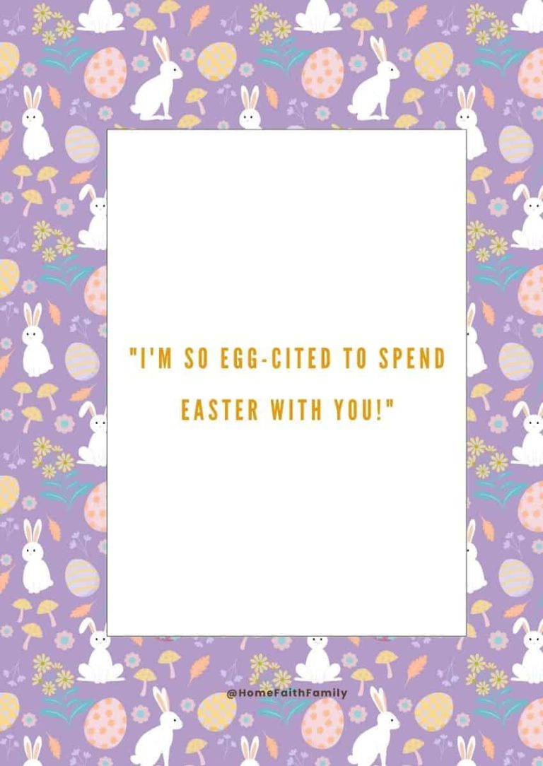 115 Cute Easter Sayings & Messages For Your Kids - Home Faith Family
