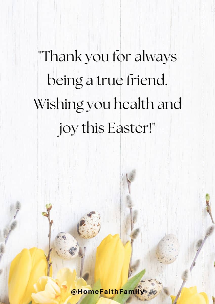 100 Best Happy Easter Quotes & Wishes For Your Friend In 2025 - Home ...