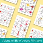 Grab Your 25 Free Valentine Bible Verses Printable - Home Faith Family