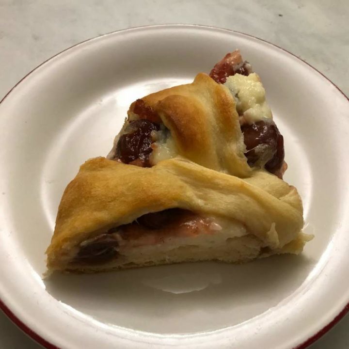 Yummy Cherry Cheesecake Crescent Ring Dessert - Home Faith Family