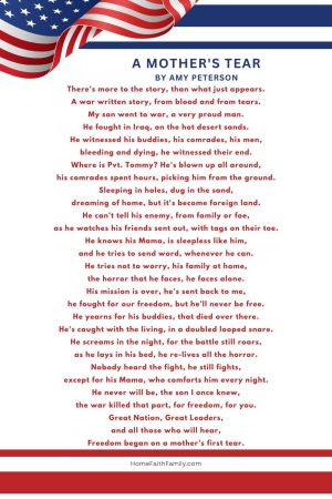 Here Are The Most Heartfelt Memorial Day Poems For Church - Home Faith ...