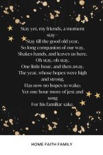 26 Inspirational and Short Happy New Year Poems 2025 - Home Faith Family