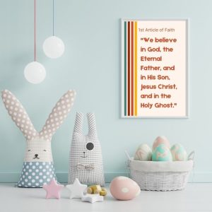 Articles of Faith of the LDS Church + Free Printable Flashcards - Home ...