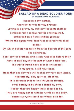 Here Are The Most Heartfelt Memorial Day Poems For Church - Home Faith ...