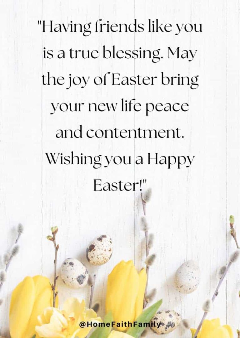 100 Best Happy Easter Quotes & Wishes For Your Friend In 2025 - Home ...