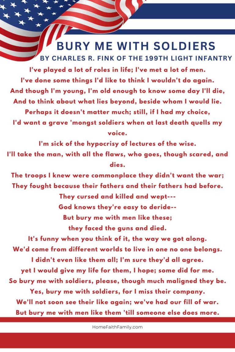 Here Are The Most Heartfelt Memorial Day Poems For Church - Home Faith ...