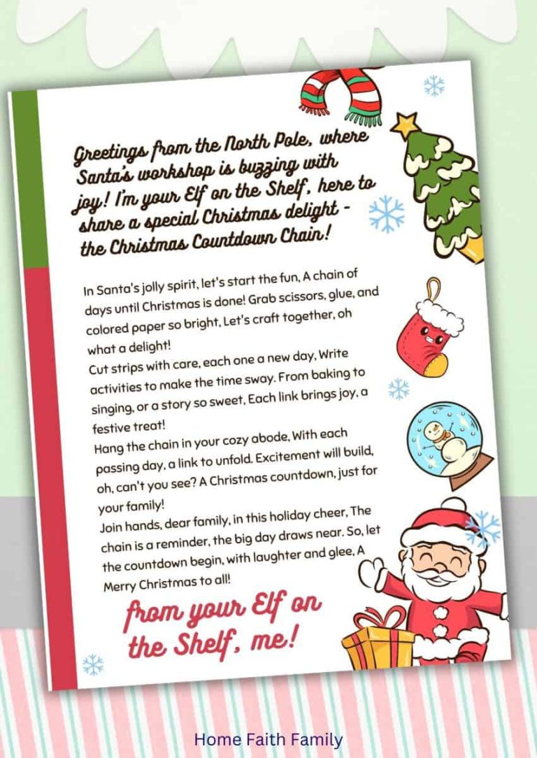 20 Hottest Elf on the Shelf Return Letter Ideas - Home Faith Family