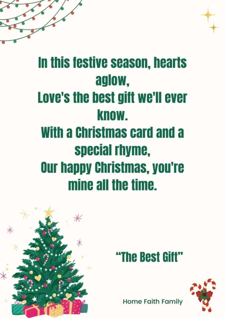 37 Romantic Christmas Poems For Your Love in 2025 - Home Faith Family