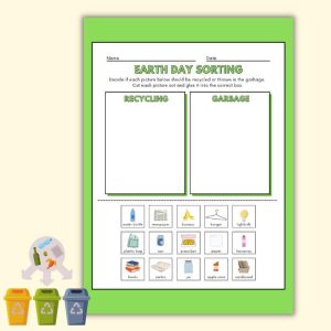 19 Free Earth Day Theme Worksheets For Preschool - Home Faith Family