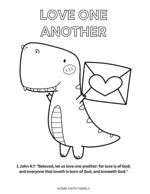 15 Free Christian Valentines Day Coloring Pages For Kids - Home Faith ...