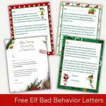 Free Printable Elf on the Shelf Bad Behavior Letters For 2025 - Home ...