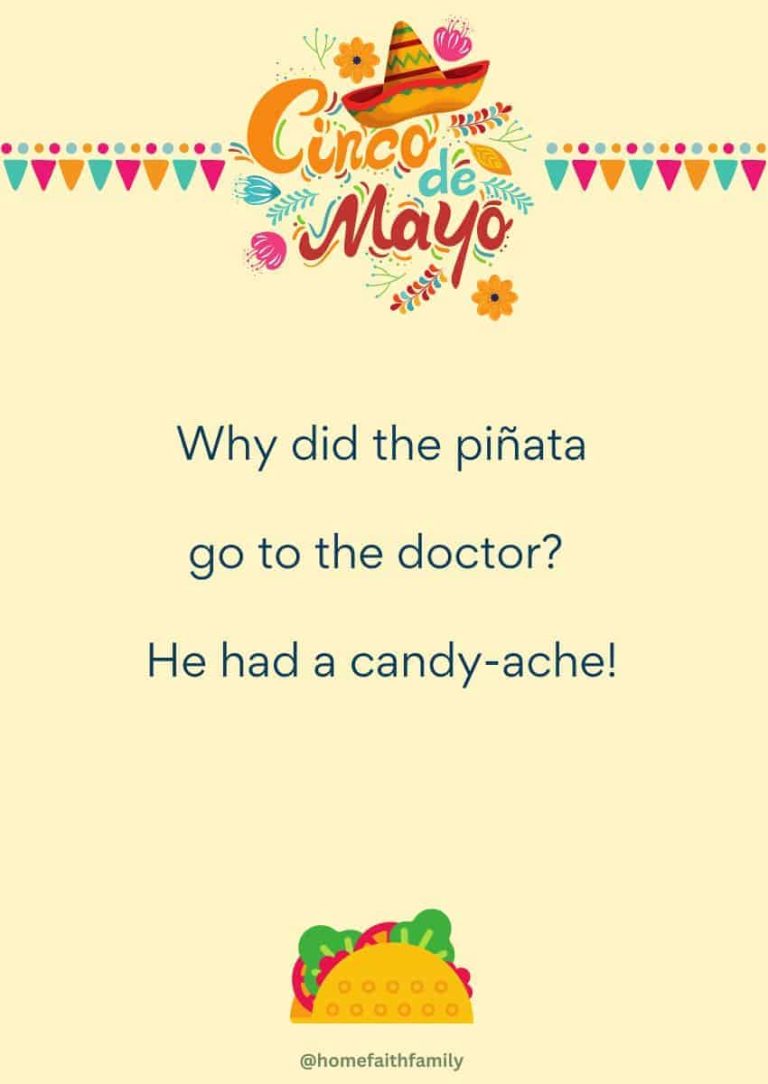 102 Best Cinco de Mayo Jokes For Kids That Are Funny - Home Faith Family