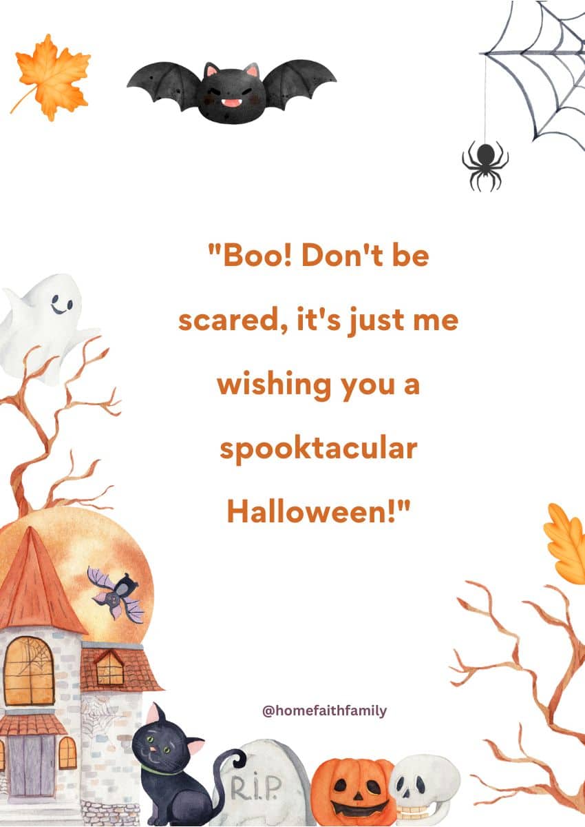 161 Happy Halloween Wishes For Your Kids Card This Year - Home Faith Family