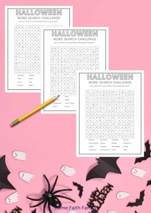 14 Best Halloween Word Search For Kids {Free} - Home Faith Family