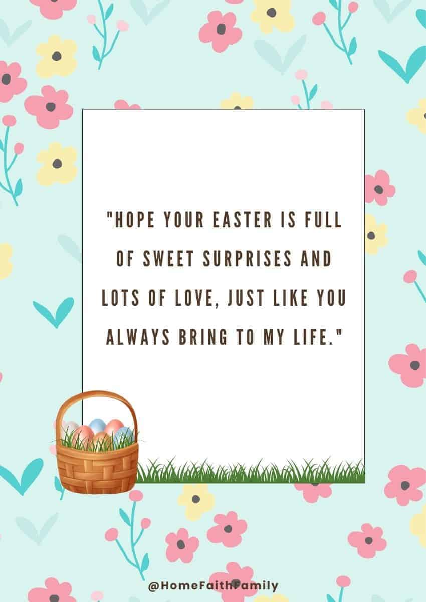 85 Happy Easter Love Quotes For Him In 2025 - Home Faith Family