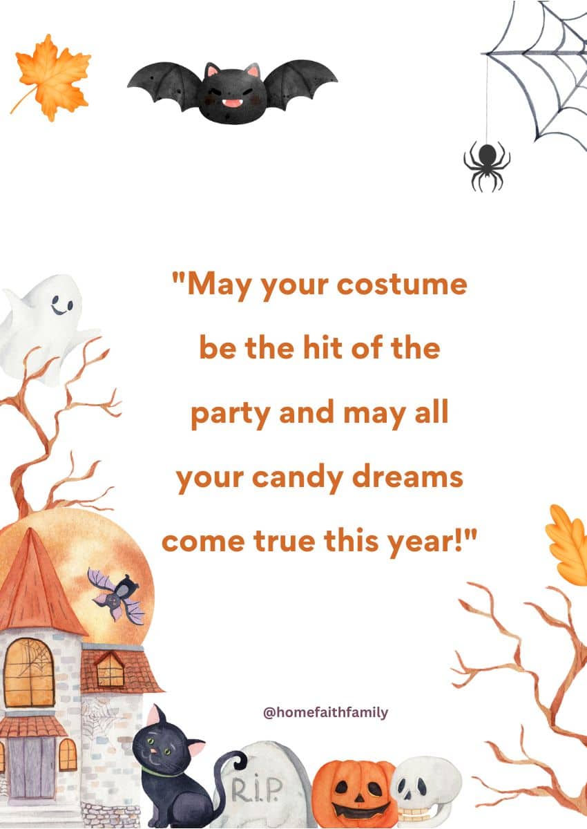 161 Happy Halloween Wishes For Your Kids Card This Year - Home Faith Family