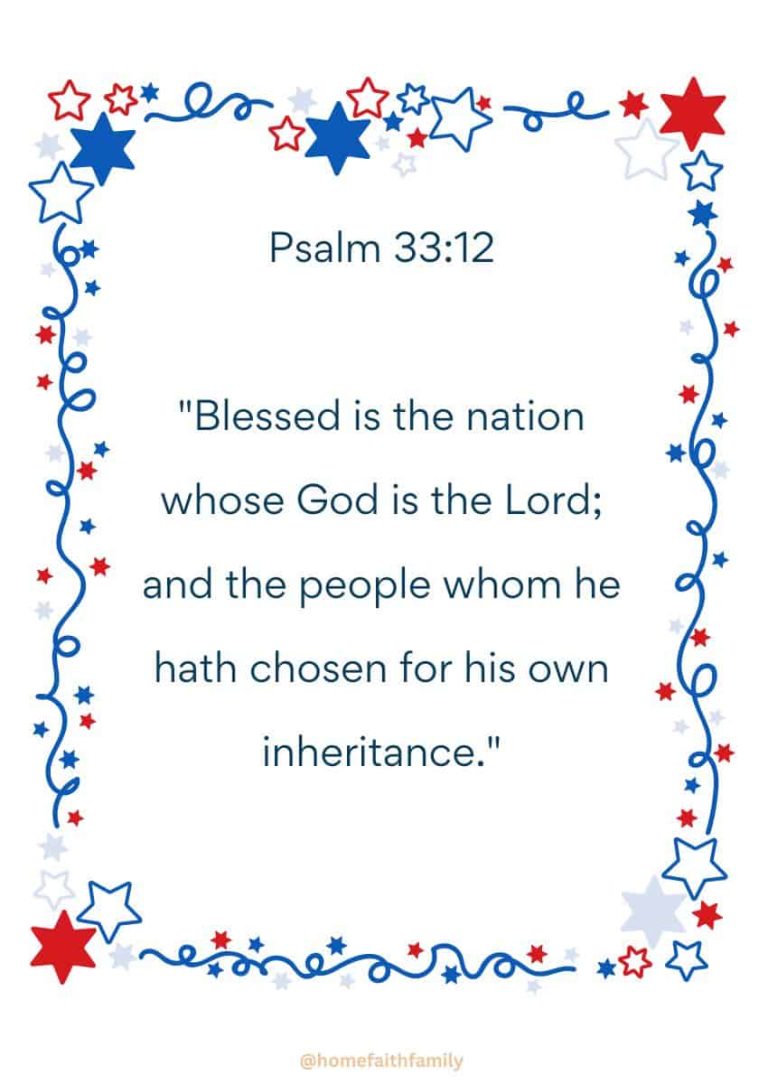 26 Patriotic 4th of July Bible Verses - Independence Day - Home Faith ...