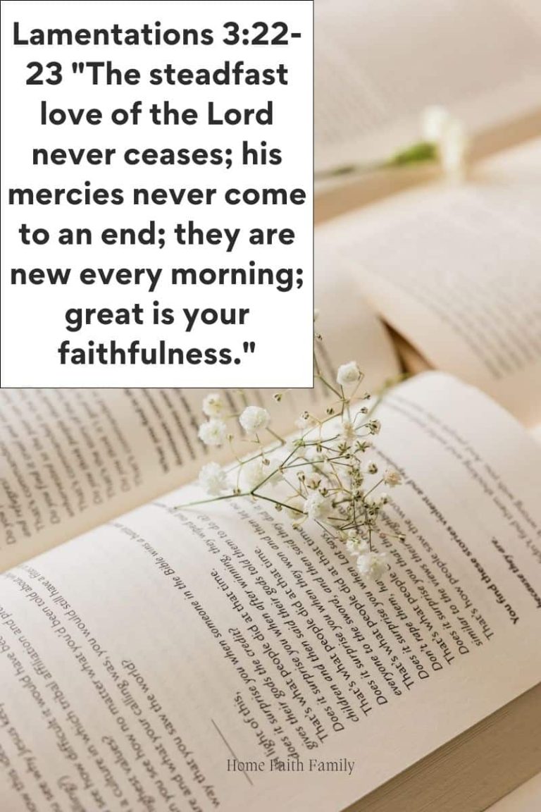 29 Life-Changing New Year Bible Quotes For 2025 - Home Faith Family
