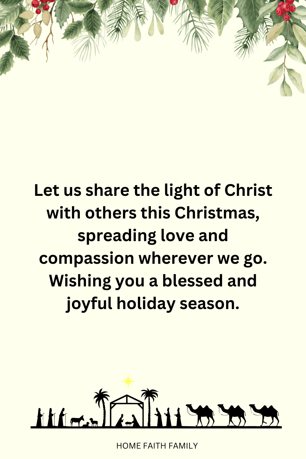 129 Perfect Merry Christmas Prayer Message & Blessings - Home Faith Family