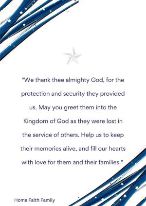 28 Memorial Day Christian Readings For Church in 2025 - Home Faith Family