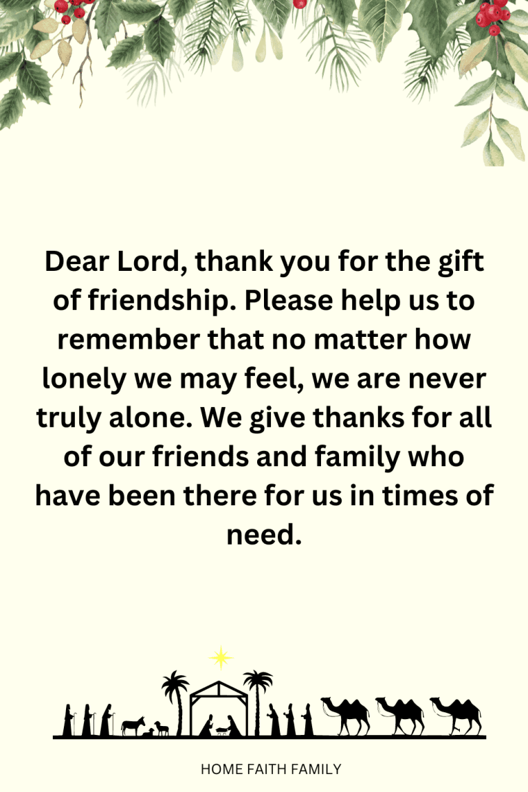 129 Perfect Merry Christmas Prayer Message & Blessings - Home Faith Family