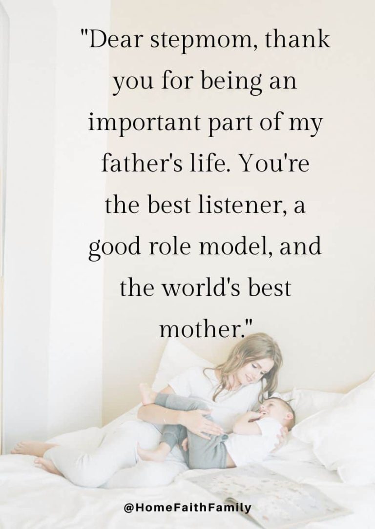 71 Best Stepmom Quotes For A Happy Mothers Day - Home Faith Family