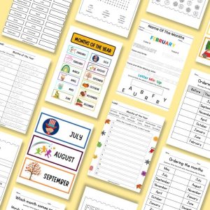 60 Free Months Of The Year Printables For Preschool - Home Faith Family