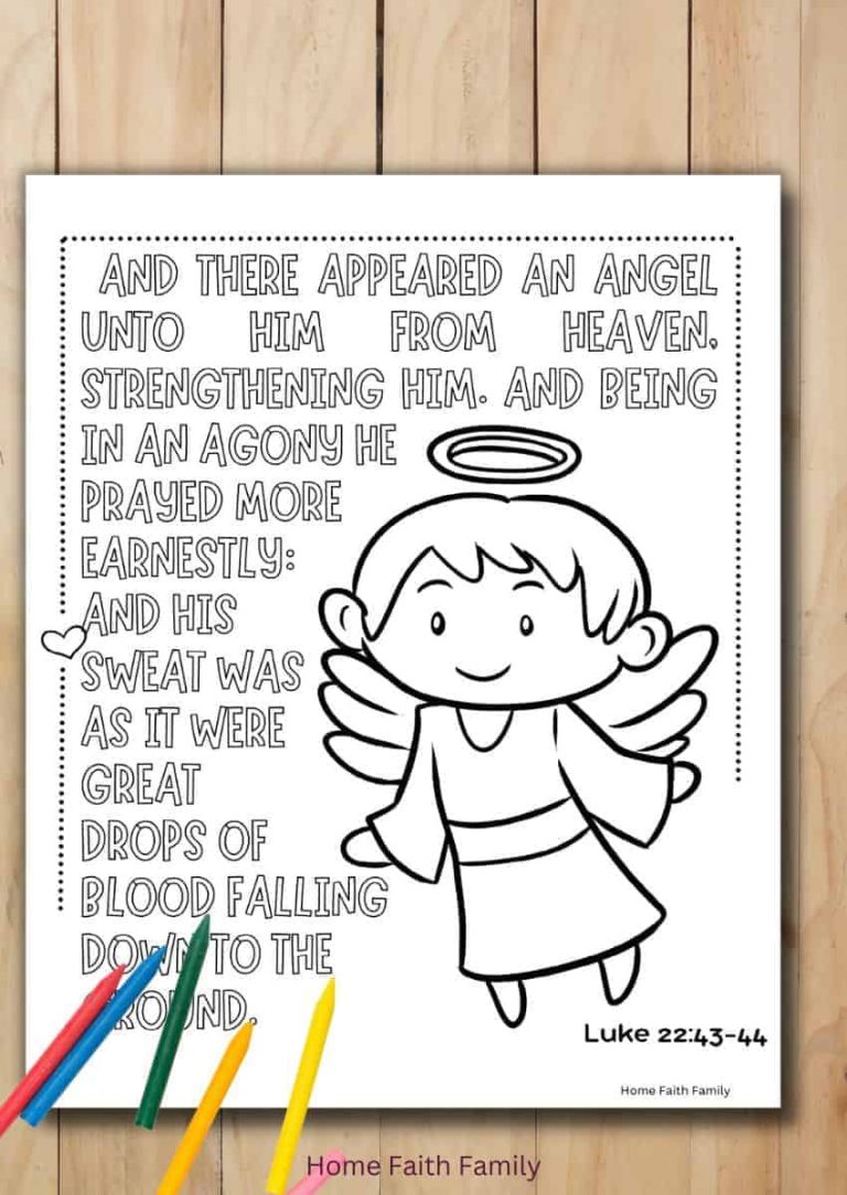 Free Easter Story Printable For Sunday School Kids {10-Pages} - Home ...