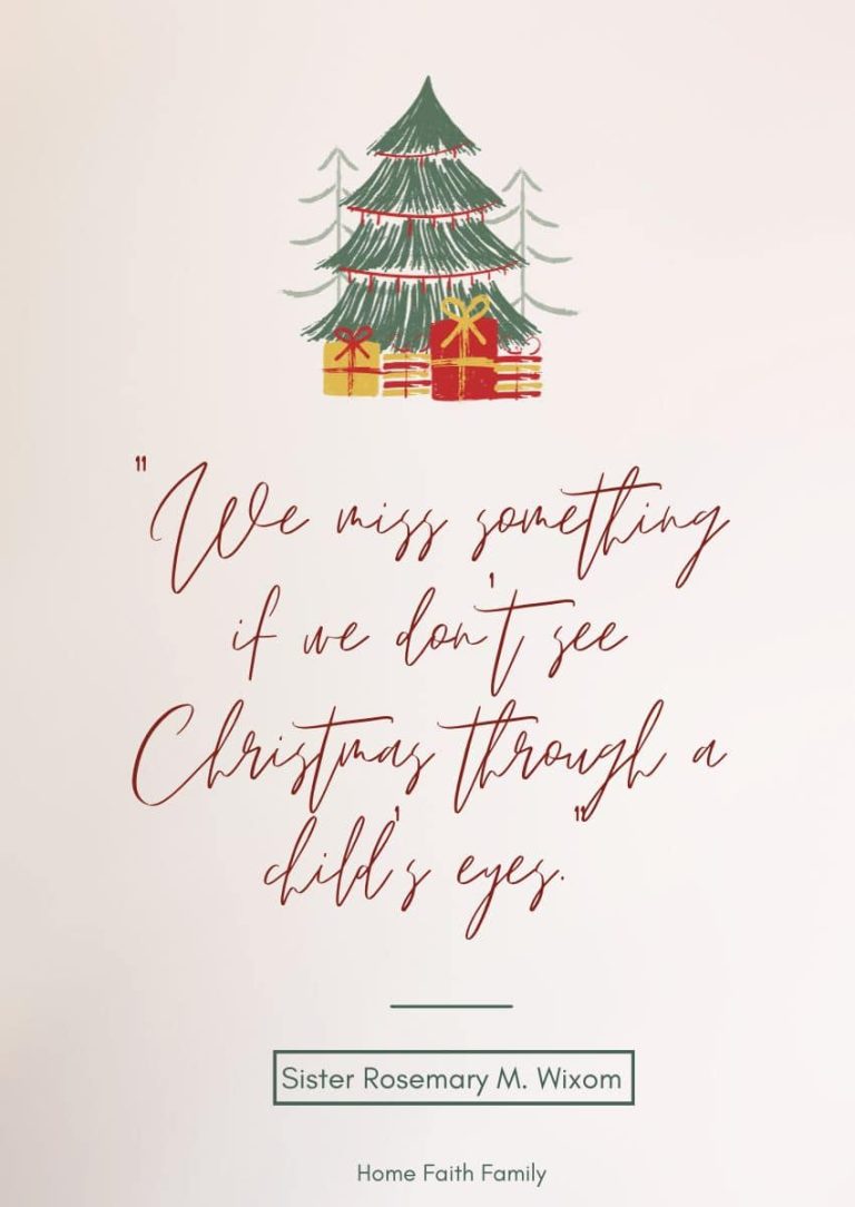 38 Free Printable LDS Christmas Quotes For 2025 - Home Faith Family