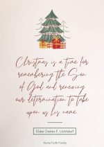 38 Free Printable LDS Christmas Quotes For 2025 - Home Faith Family