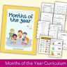 60 Free Months Of The Year Printables For Preschool - Home Faith Family