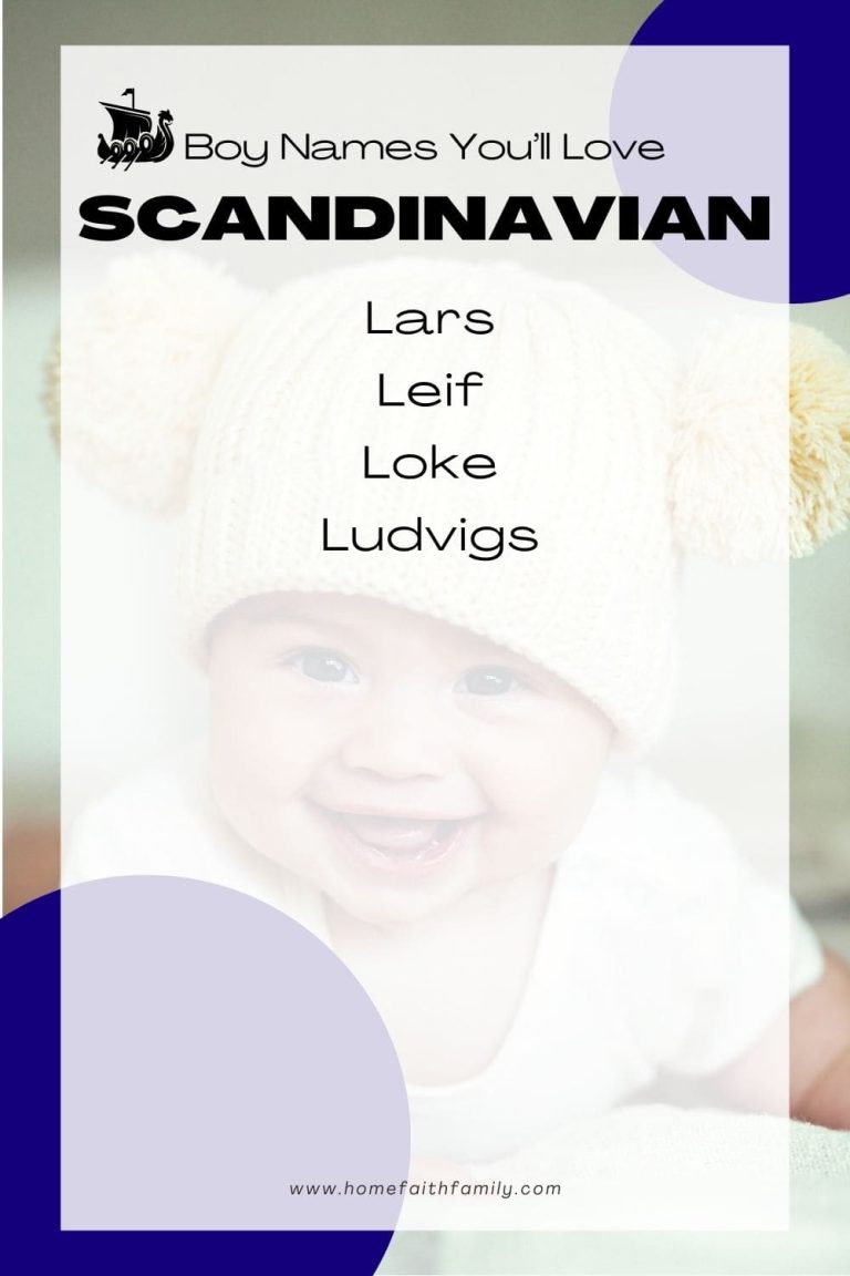 97 Irresistible Scandinavian Boy Names You'll Love - Home Faith Family