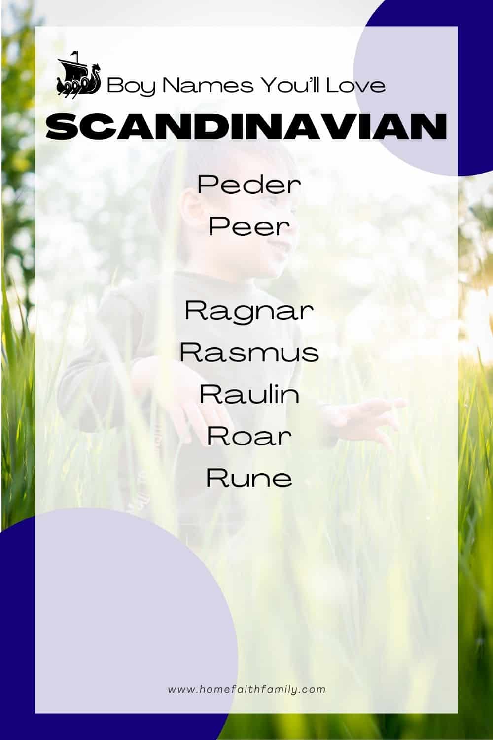 97 Irresistible Scandinavian Boy Names You'll Love - Home Faith Family