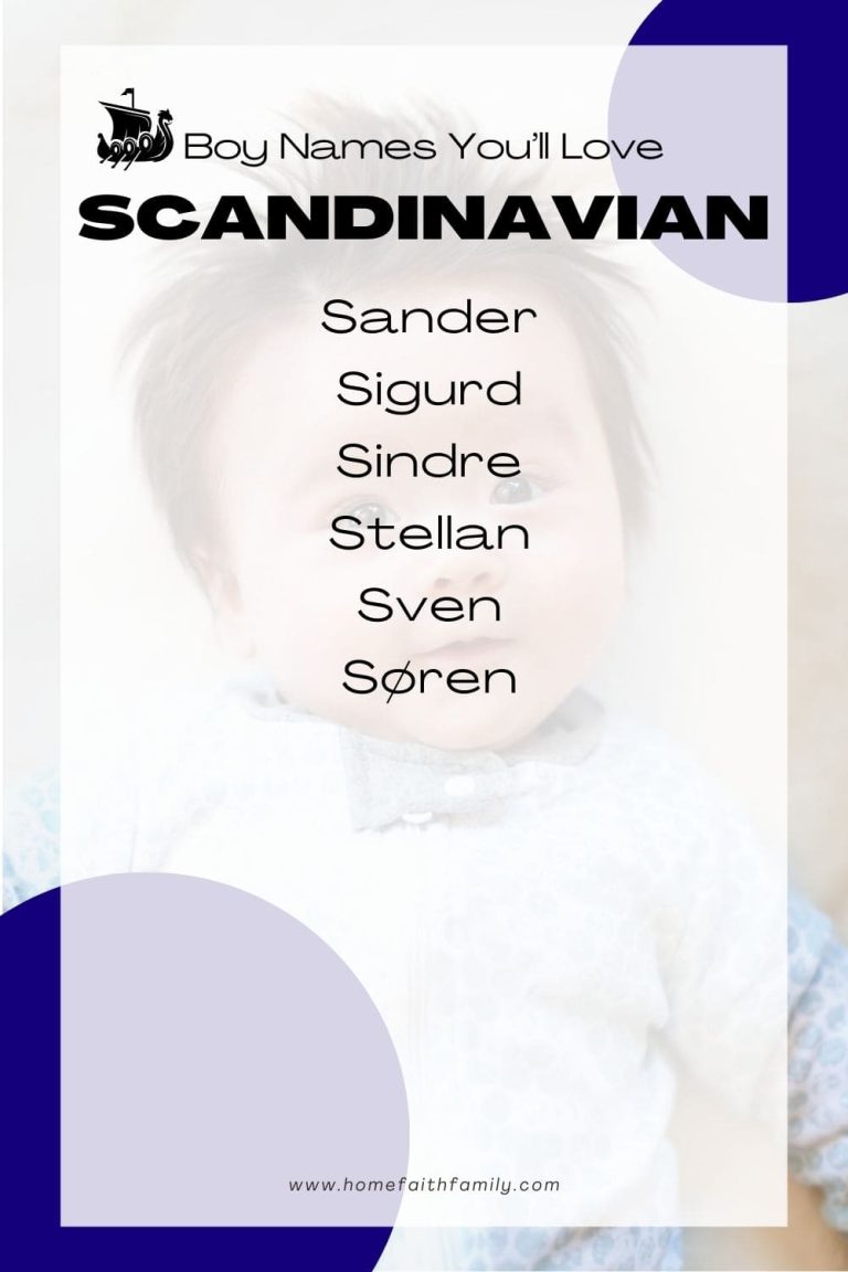 97 Irresistible Scandinavian Boy Names You'll Love - Home Faith Family