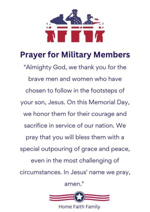 38 Inspirational Memorial Day Prayers For 2025 - Home Faith Family
