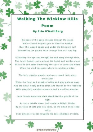 16 Irish Inspired St. Patrick's Day Poems And Songs For Kids - Home ...