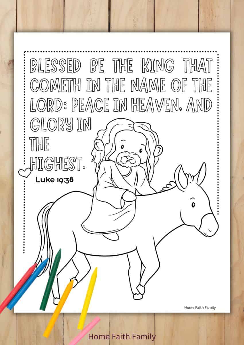 Free Easter Story Printable For Sunday School Kids {10-Pages} - Home ...