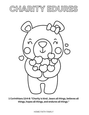 15 Free Christian Valentines Day Coloring Pages For Kids - Home Faith ...