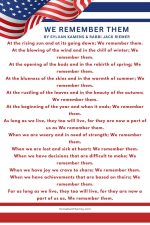 Here Are The Most Heartfelt Memorial Day Poems For Church - Home Faith Family